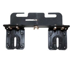 Double Head Rest Vehicle Gun Rack with 2 Gungrabbers 2 Butts - The Gun ...