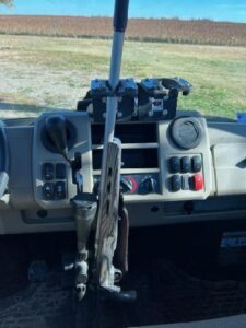 John Deere Model 835 Double Gun rack - The Gun Grabber